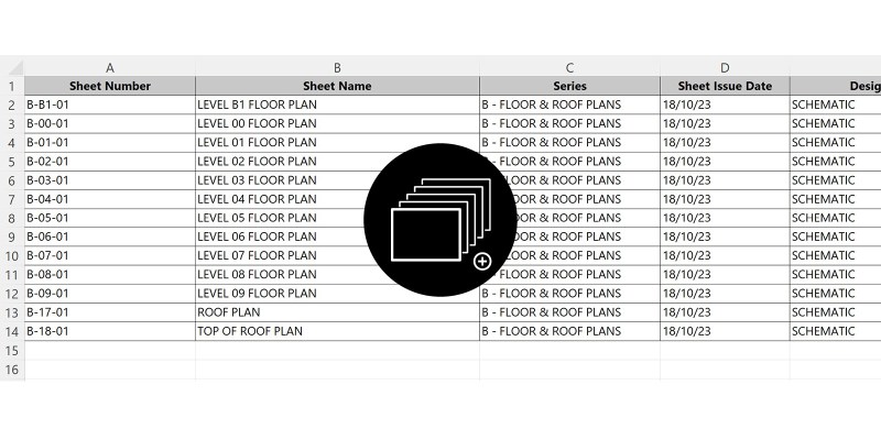 Create sheets from Excel with Dynamo | Parametric Monkey