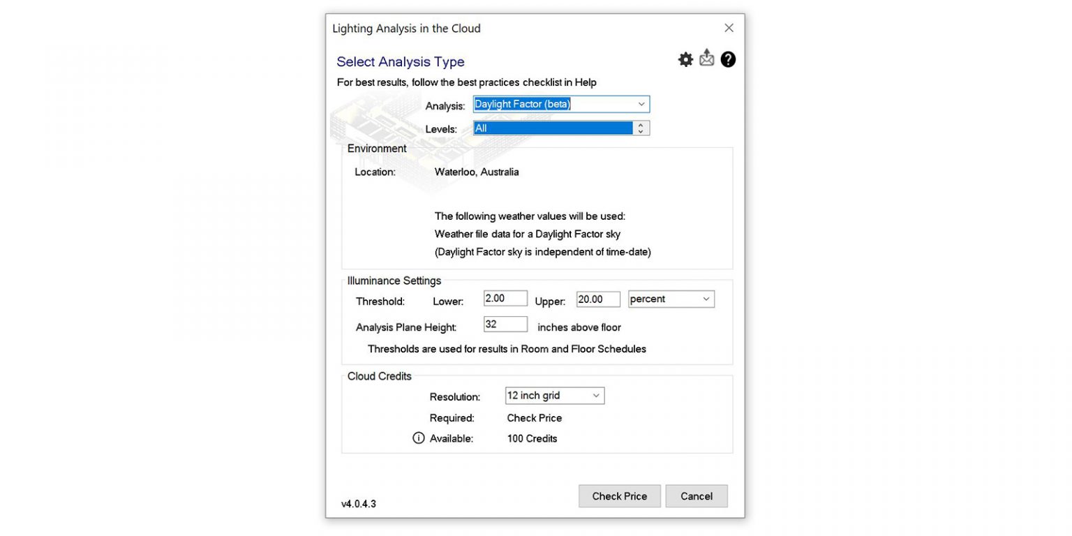 Autodesk Insight lighting analysis | Parametric Monkey