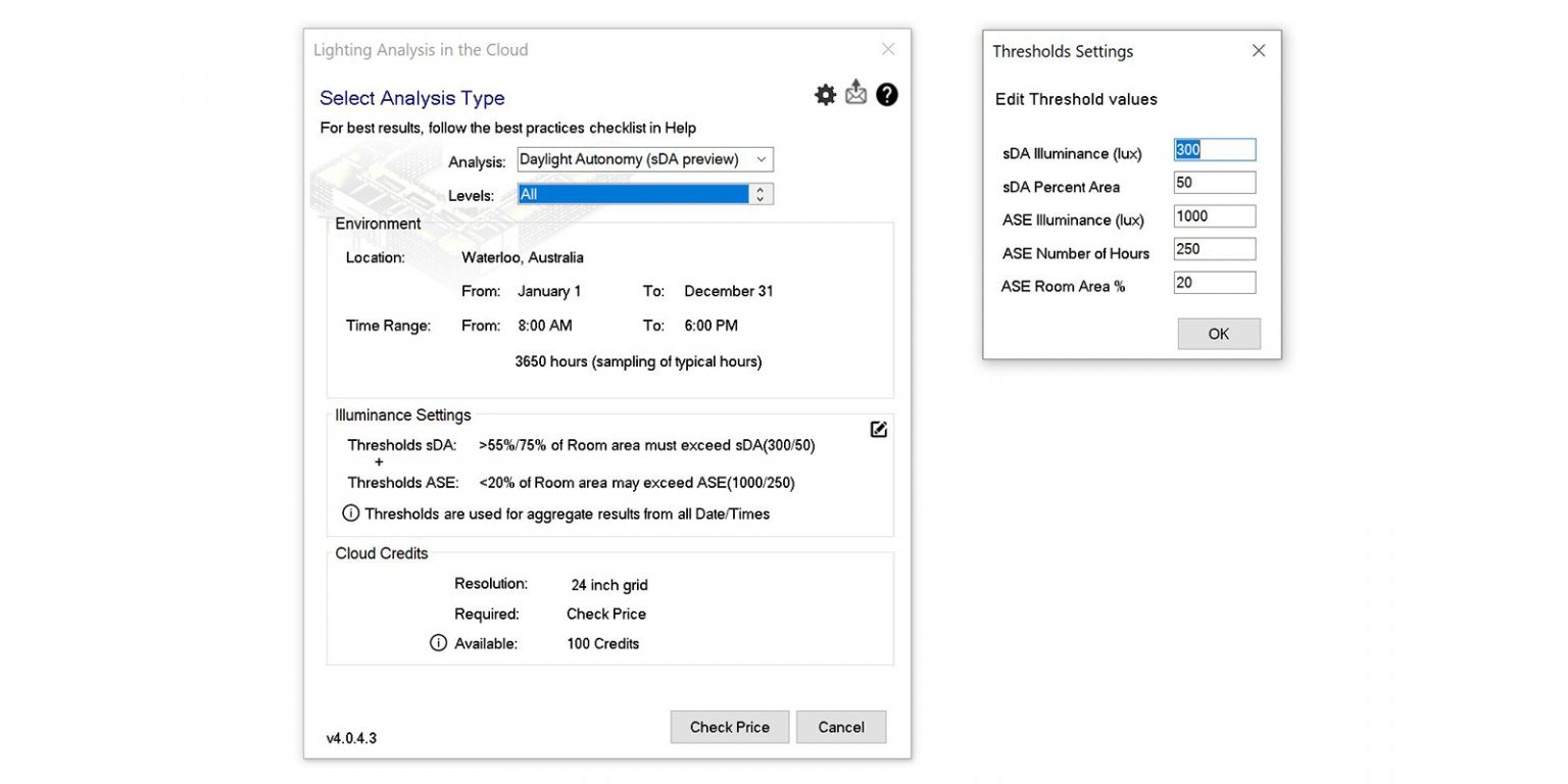 Autodesk Insight lighting analysis | Parametric Monkey