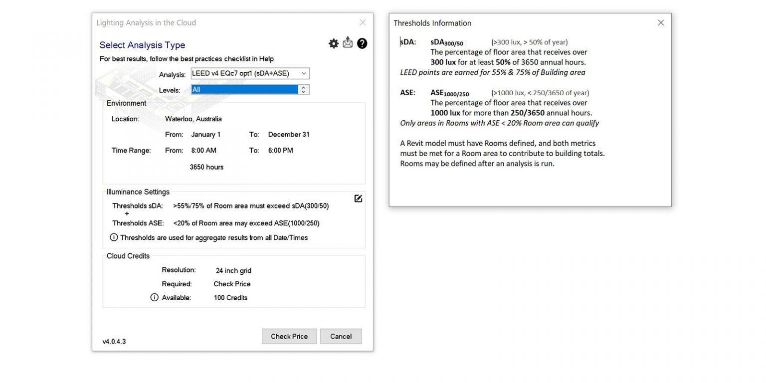 Autodesk Insight lighting analysis | Parametric Monkey