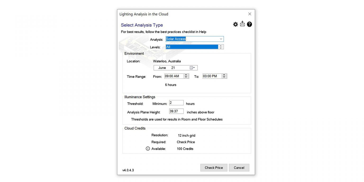 Autodesk Insight lighting analysis | Parametric Monkey