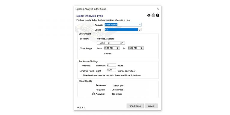 Autodesk Insight lighting analysis | Parametric Monkey