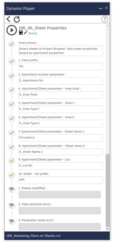 Marketing plans on sheets with Dynamo | Parametric Monkey