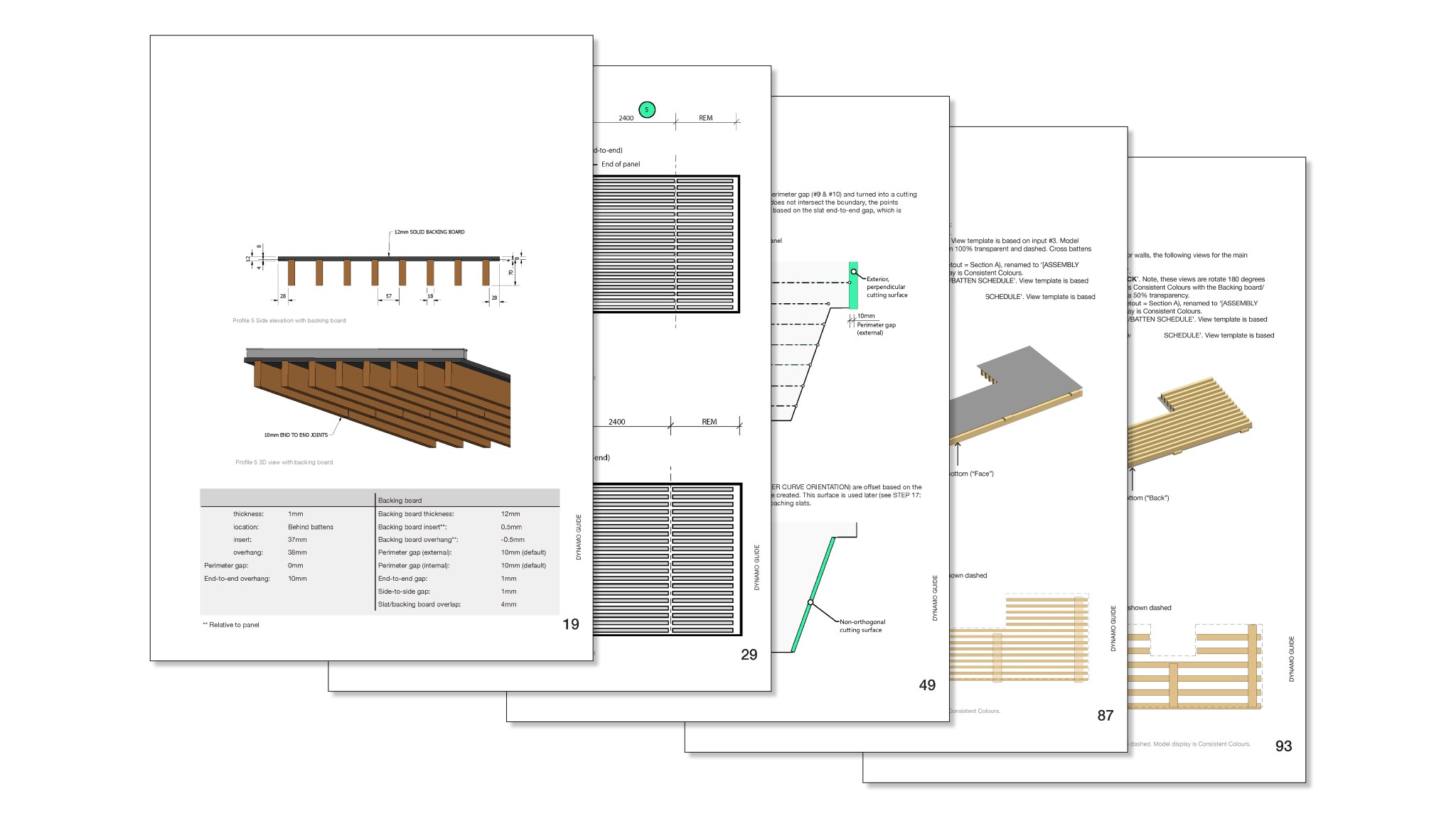 Automated shop drawings: A case study in mass customisation