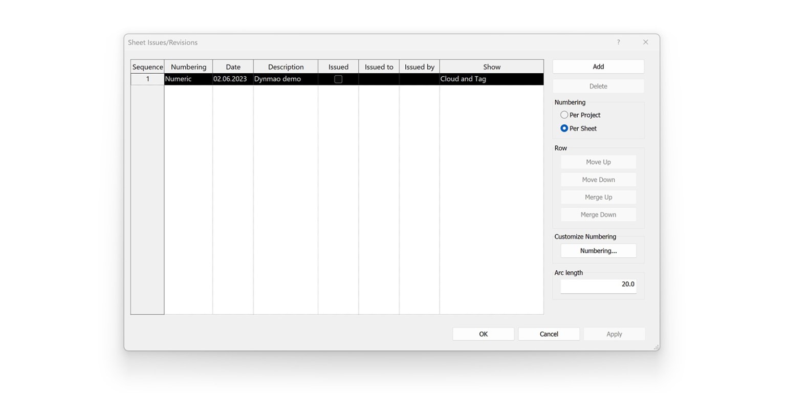 Add revisions to multiple sheets | Parametric Monkey